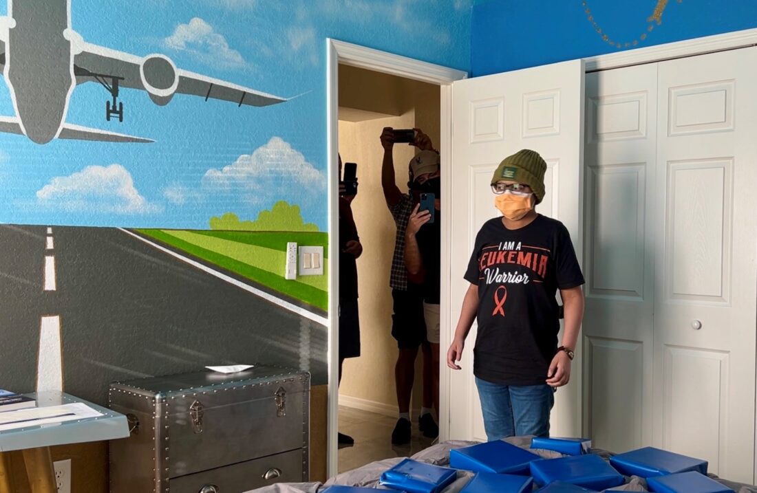 Wish granted | Lehigh Acres teen wowed by ‘insane’ aviation-themed ...